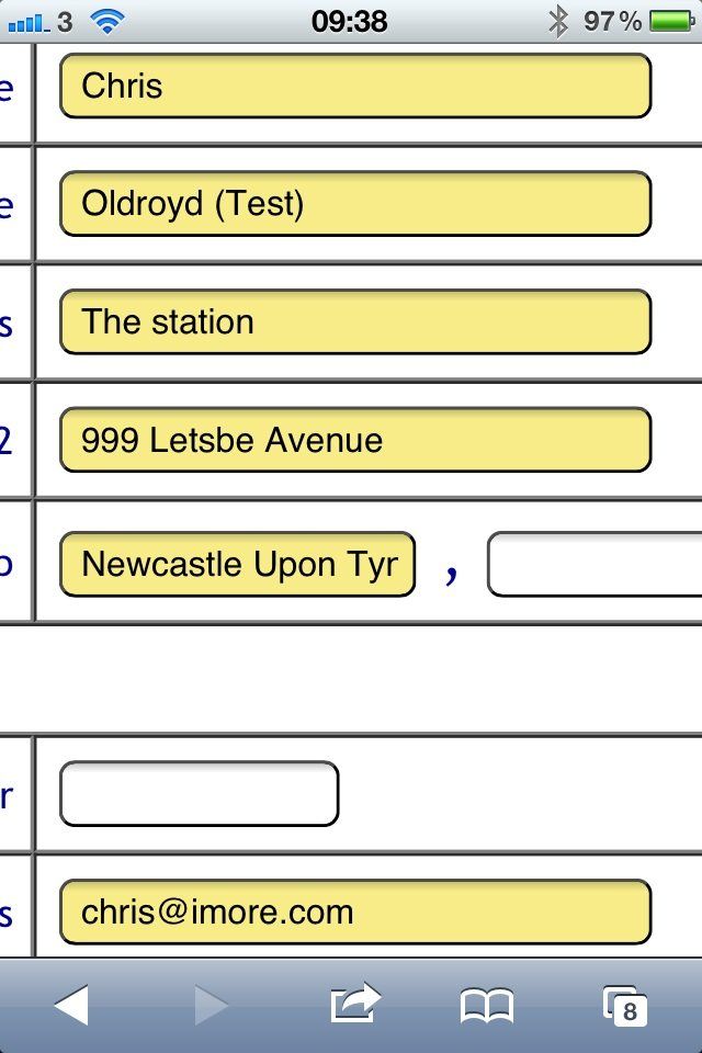 Daily Tip How To Use Autofill To Automatically Fill Out Web Forms On Iphone And Ipad Imore
