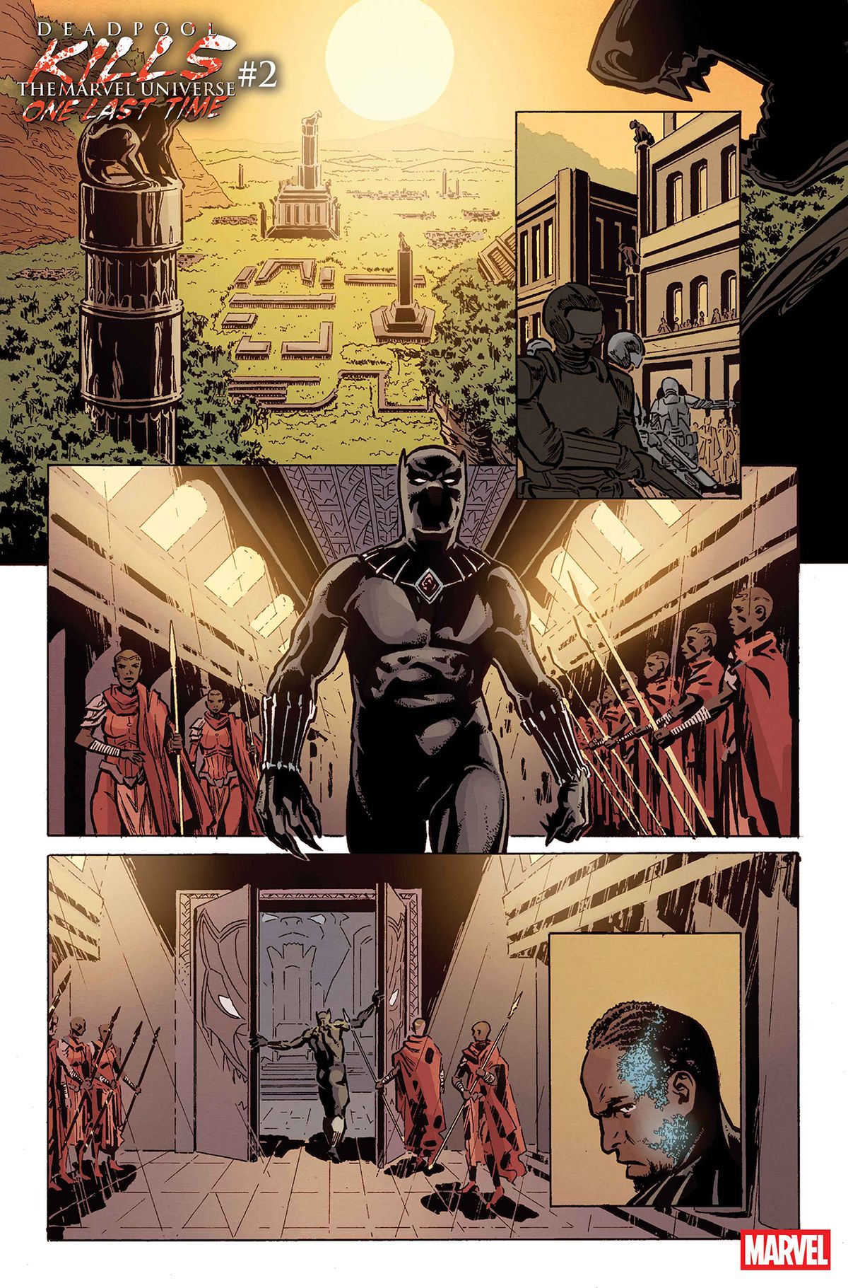 Wade Wilson absorbs the powers of the Fantastic Four to take on Doctor ...