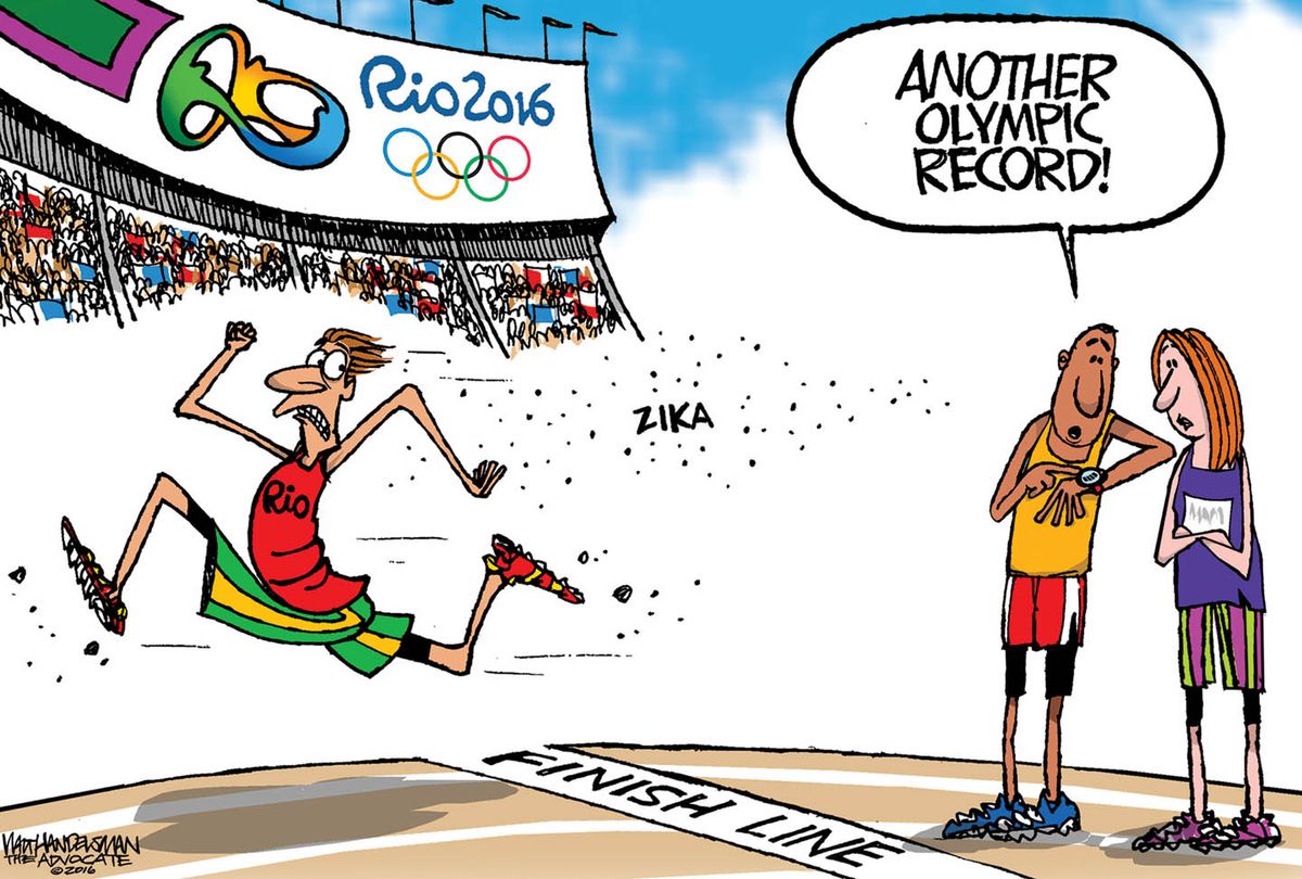 Editorial Cartoon U.S. Rio 2016 | The Week