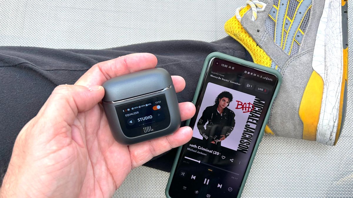 Forget AirPods — these wireless earbuds with a touchscreen case are a ...