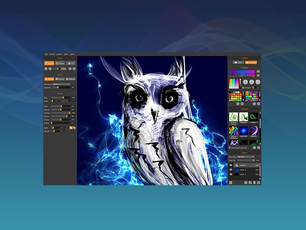 Unleash your digital artistry with this flashy paint software ...