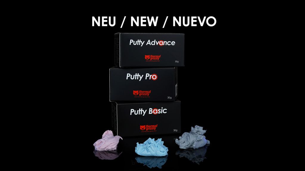 Putty, not pads: Thermal Grizzly's new thermal materials might be the ...