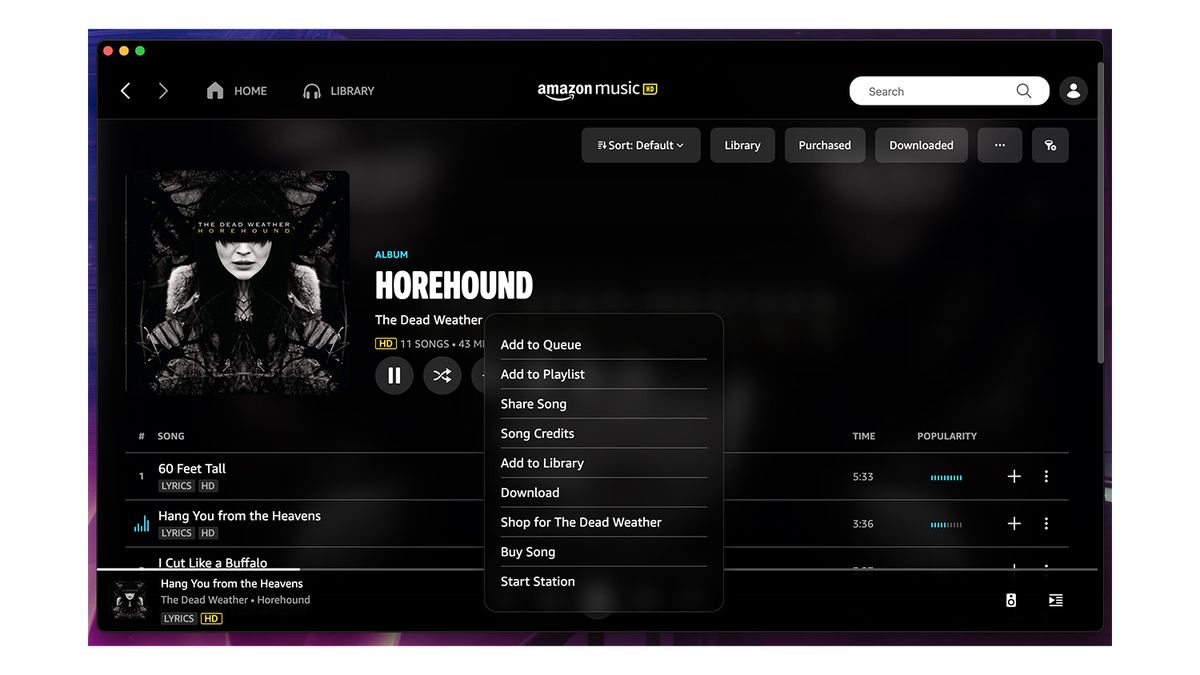 Amazon Music HD review | TechRadar