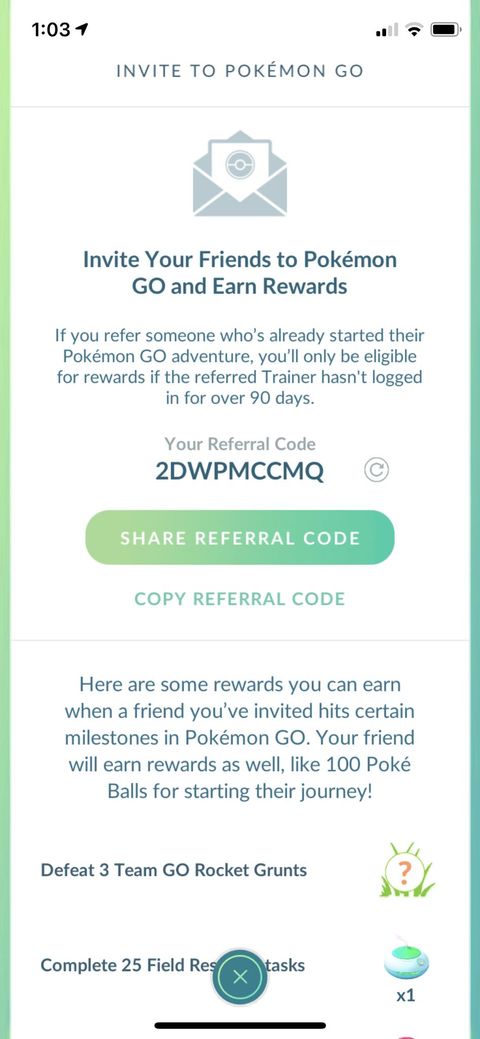Pokémon Go referral program: Referral Codes, rewards, and more | iMore