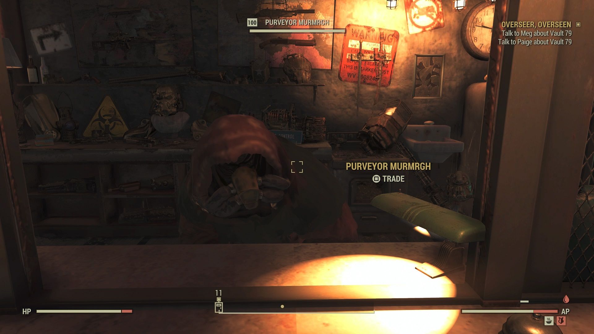 Fallout 76 Purveyor location - where to find Purveyor Murmrgh | GamesRadar+