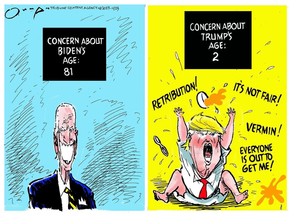 Today's political cartoons - November 25, 2023 | The Week