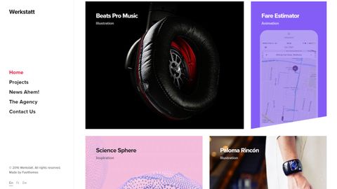 10 on-trend portfolio templates | Creative Bloq