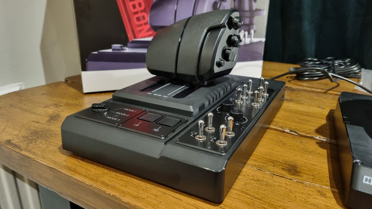 HORI HOTAS Flight Control System & Mount Review | PC Gamer