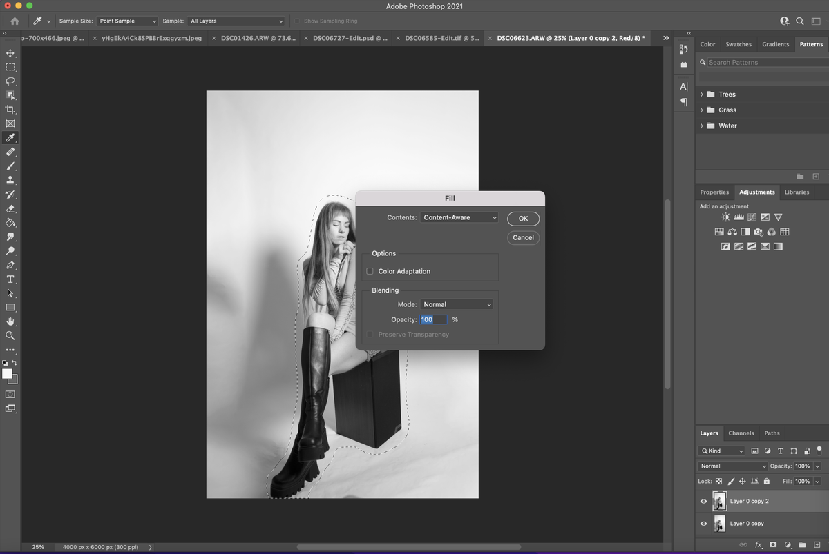 Wrinkles away: how to easily smooth a background in Photoshop | Digital ...