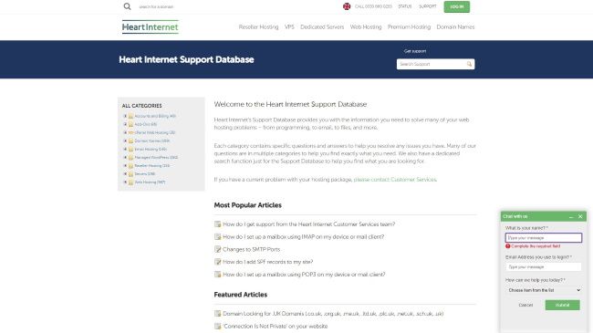 Heart Internet web hosting review | TechRadar
