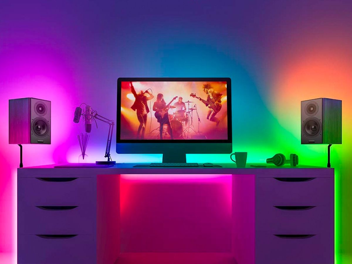 Choose a mix of colors with this app-enabled LED light strip on sale ...