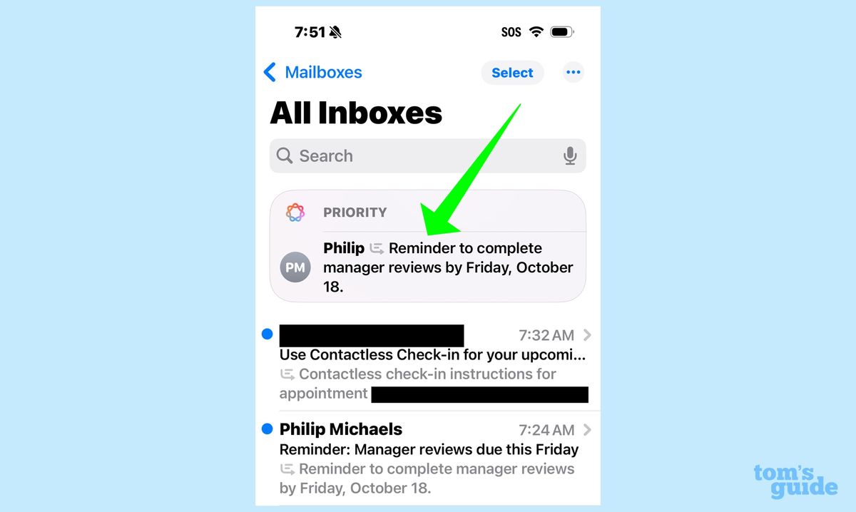 How to use Smart Replies in Mail using Apple Intelligence | Tom's Guide