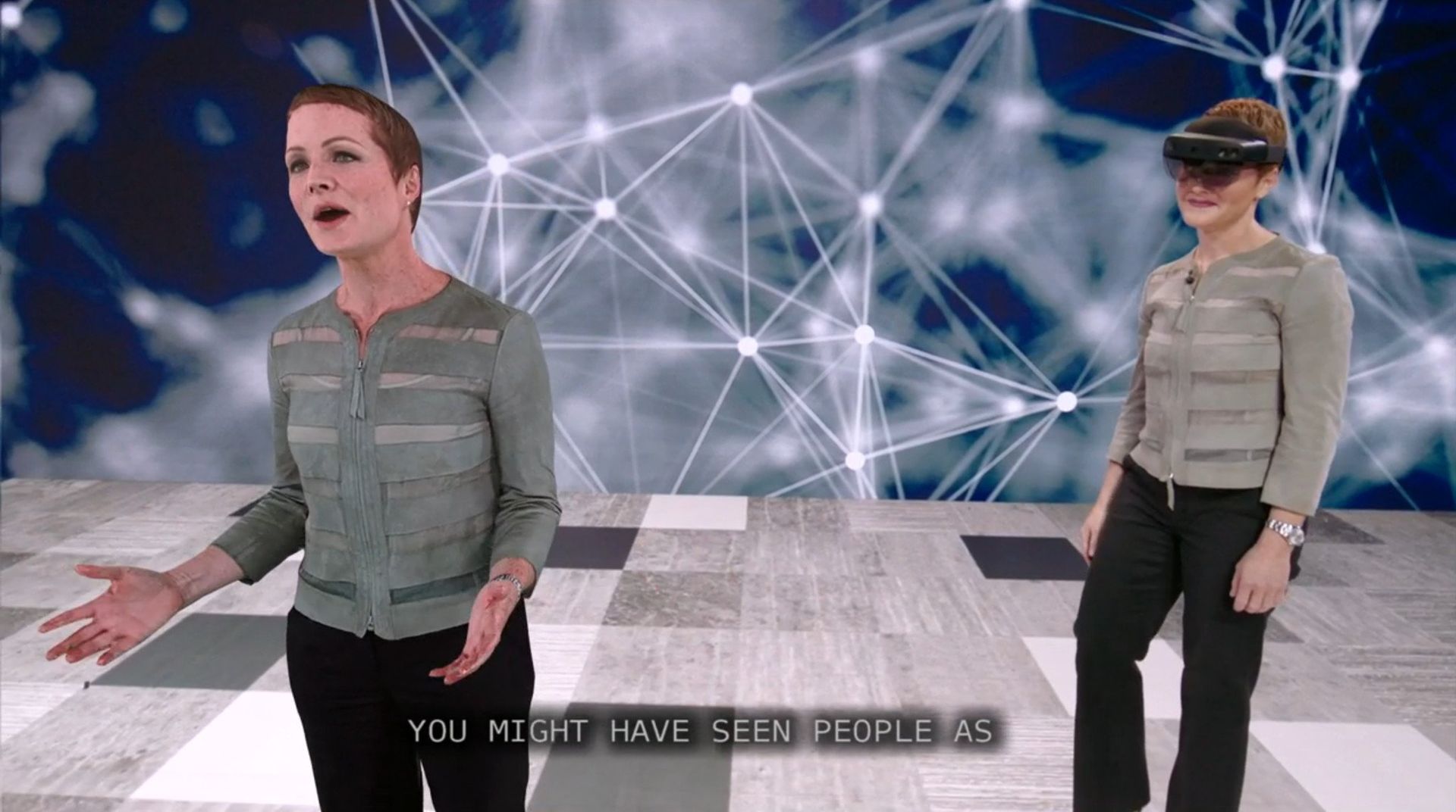 Microsoft shows off holoportation and Azure Speech translation at ...