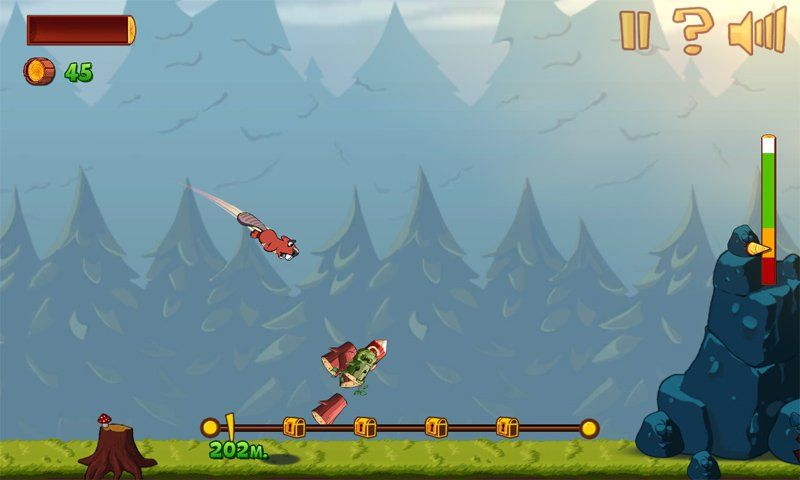 Beaver Kickin, a Windows Phone game where you battle aliens and gravity ...