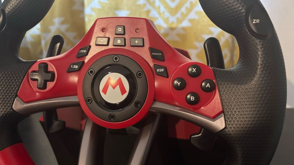 Hori Mario Kart Racing Wheel Pro Deluxe review: great for kids, one to ...