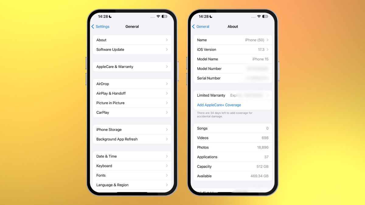 iPhone serial number, IMEI, UDID: What they are and how to find them ...
