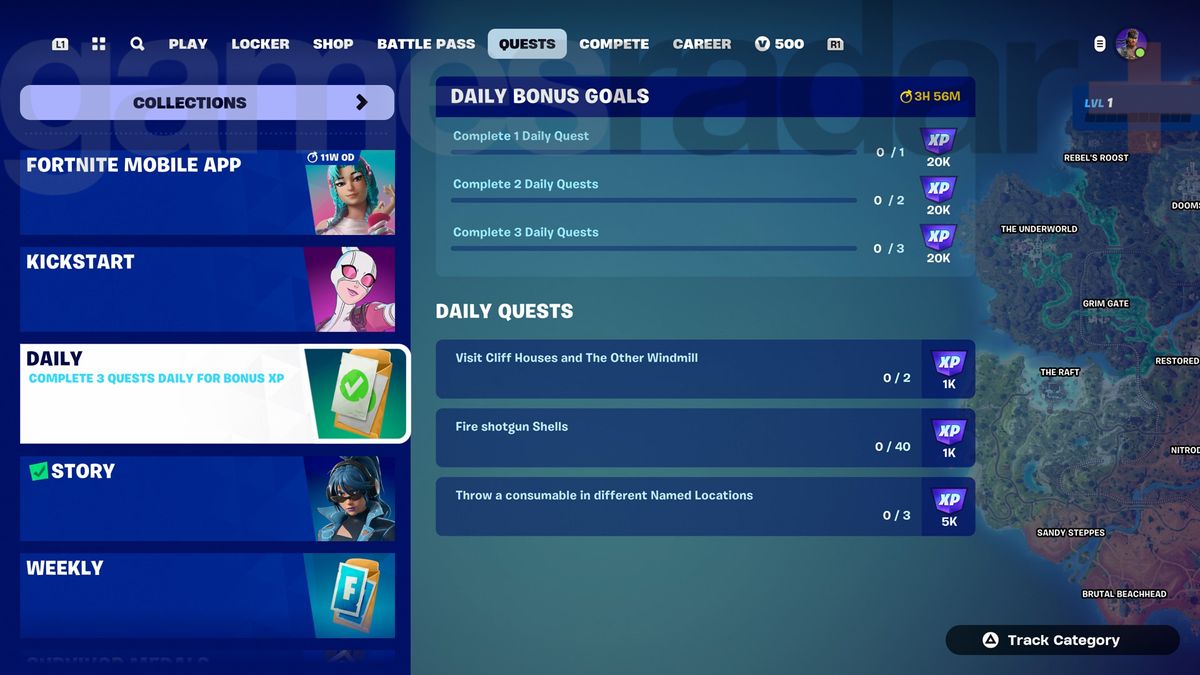 Fortnite Quests in Season 4 of Chapter 5 | GamesRadar+