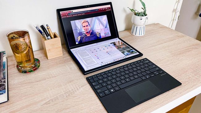 I finally found a good use for foldable screen laptops | Tom's Guide