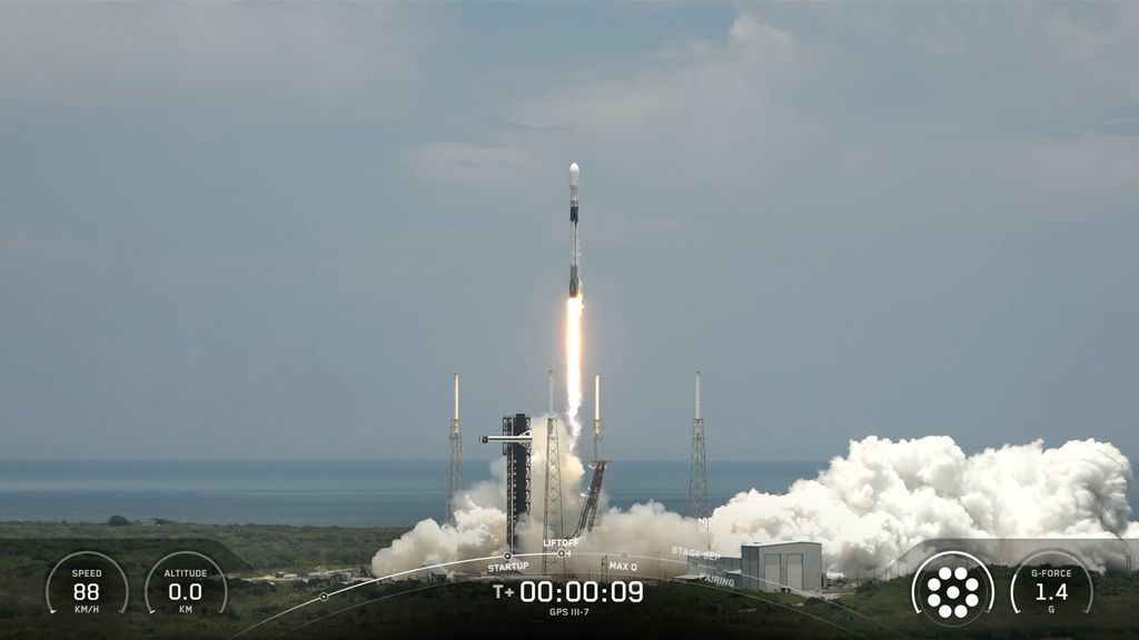 SpaceX launches advanced GPS satellite for US Space Force in record ...