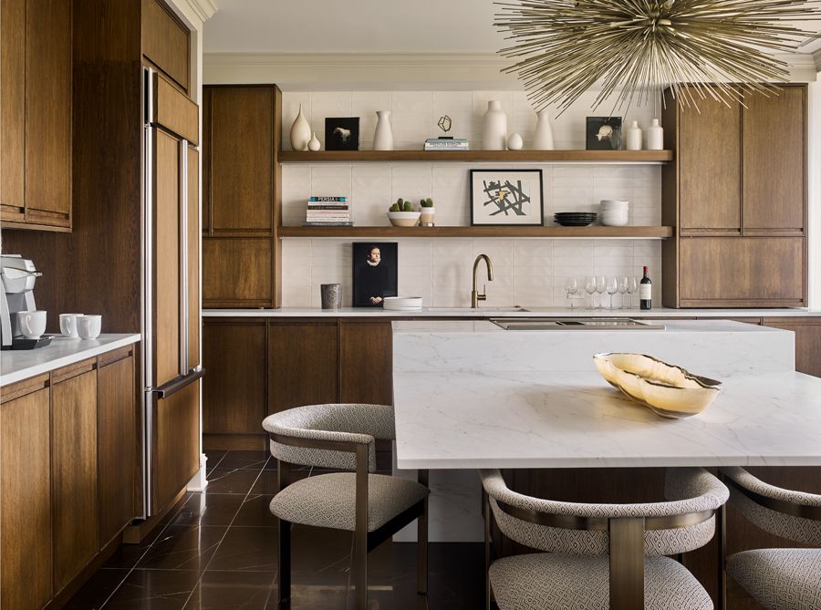 Two-tier kitchen islands are the future of kitchen design | Homes and ...