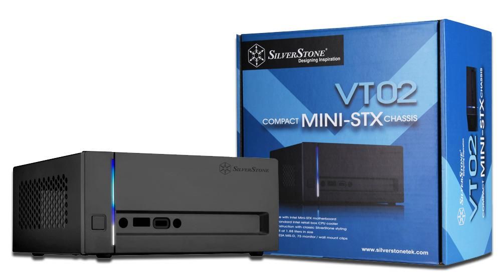 SilverStone Announces The Vital Series VT02 Compact Mini-STX Chassis ...