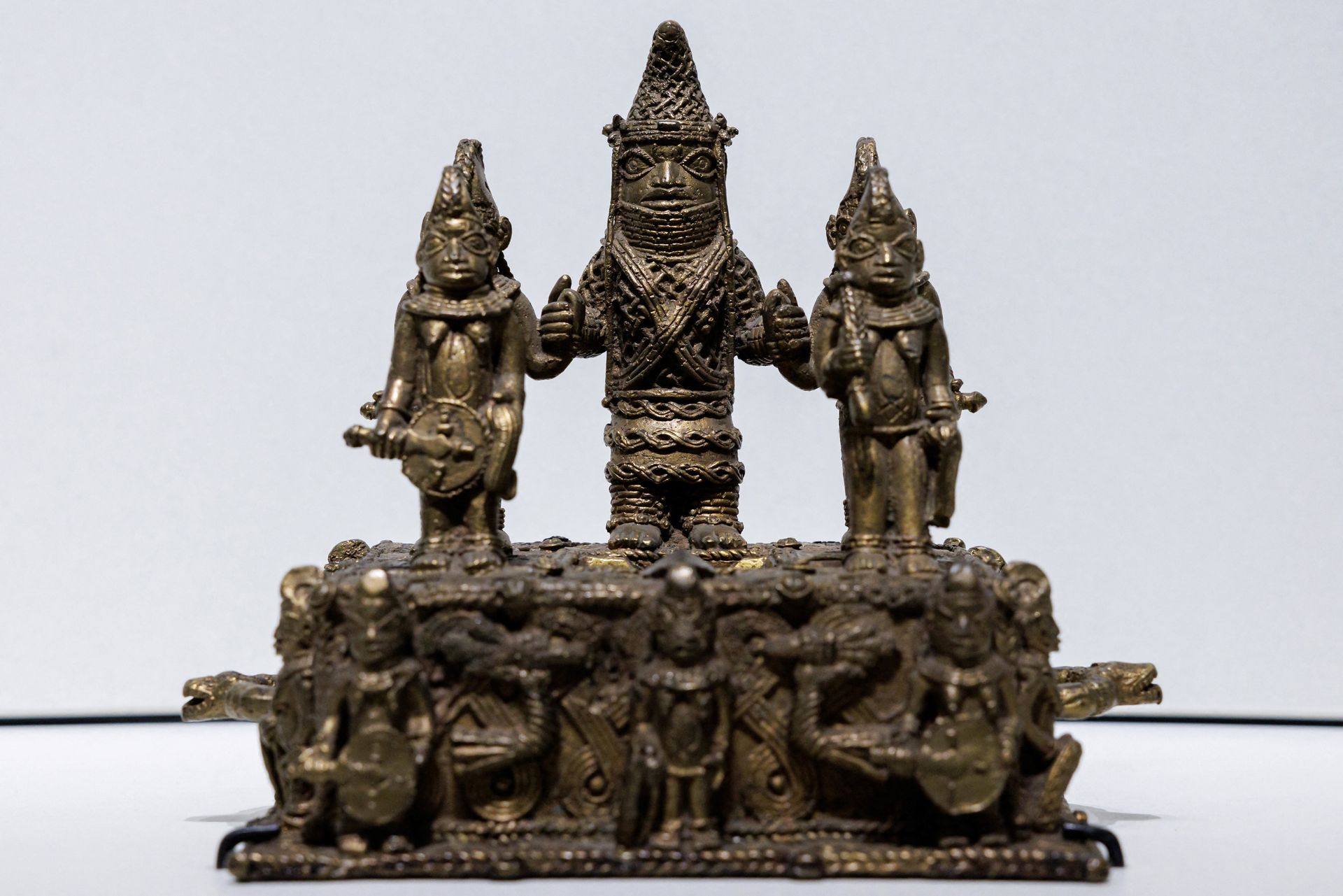 Benin Bronzes were crafted of metal from a completely unexpected place ...