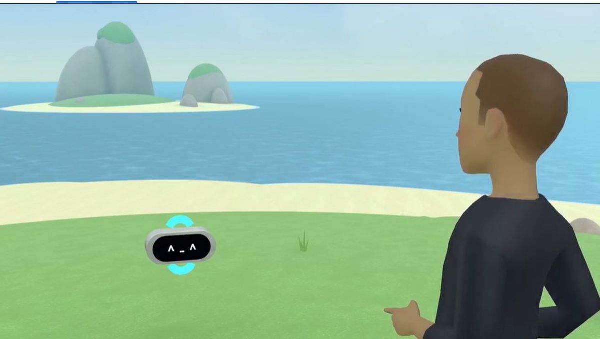 Meta Builder Bot concept happily builds virtual worlds based on voice ...