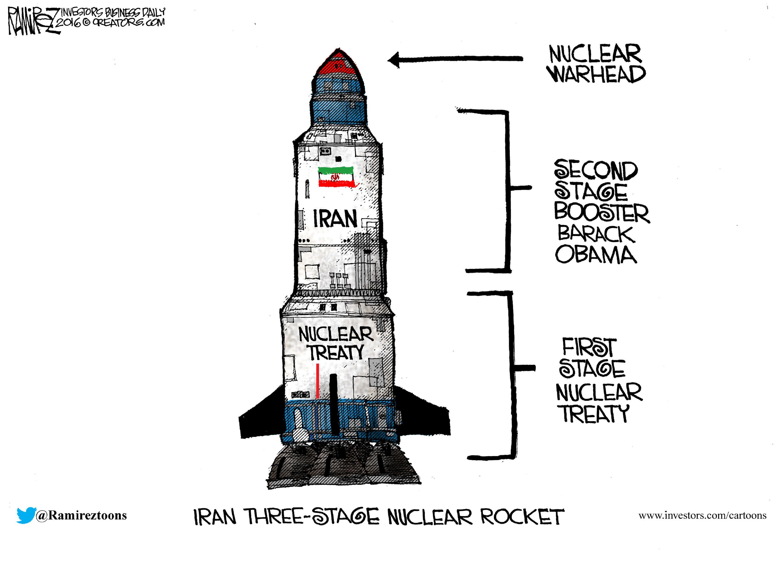 Editorial Cartoon U.S. Iran Nuclear Deal 2016 | The Week