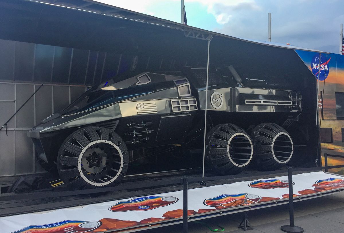 We Explored NASA's Concept Mars Rover, and It Was Out of This World | Space