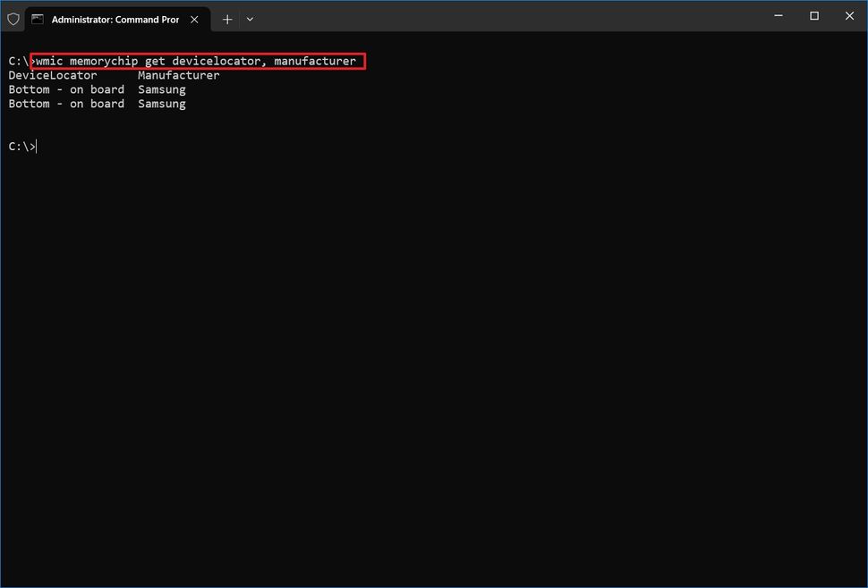 How to get full PC memory specs (speed, size, type, part number, form ...