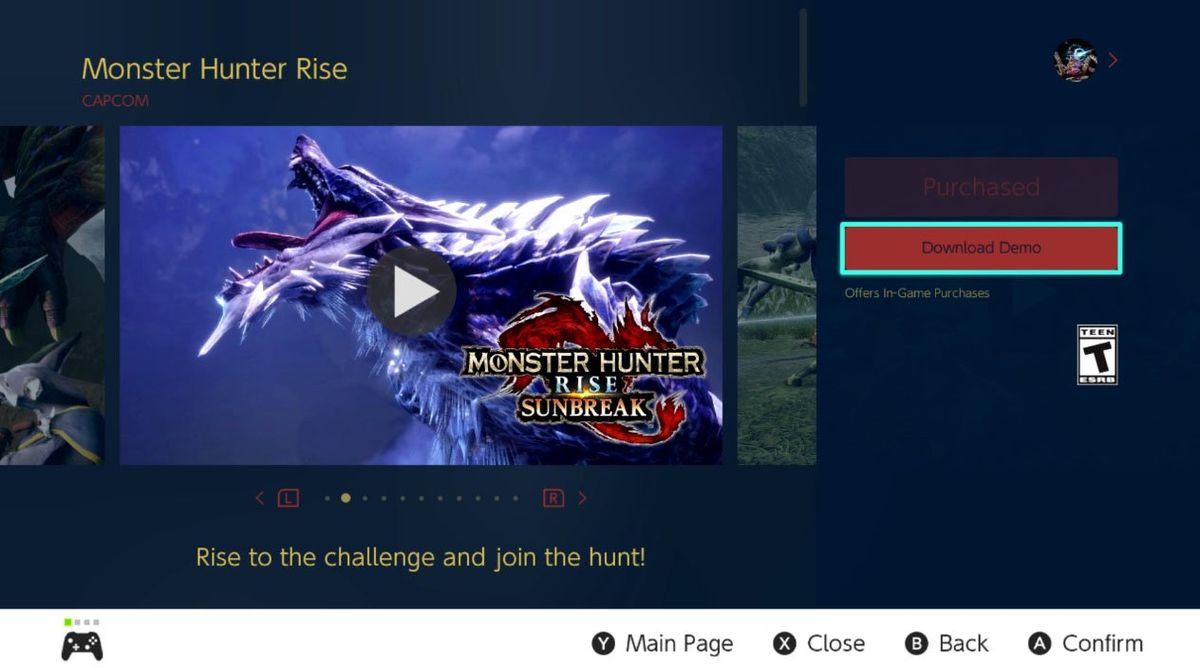 How to play the Monster Hunter Rise: Sunbreak demo | iMore