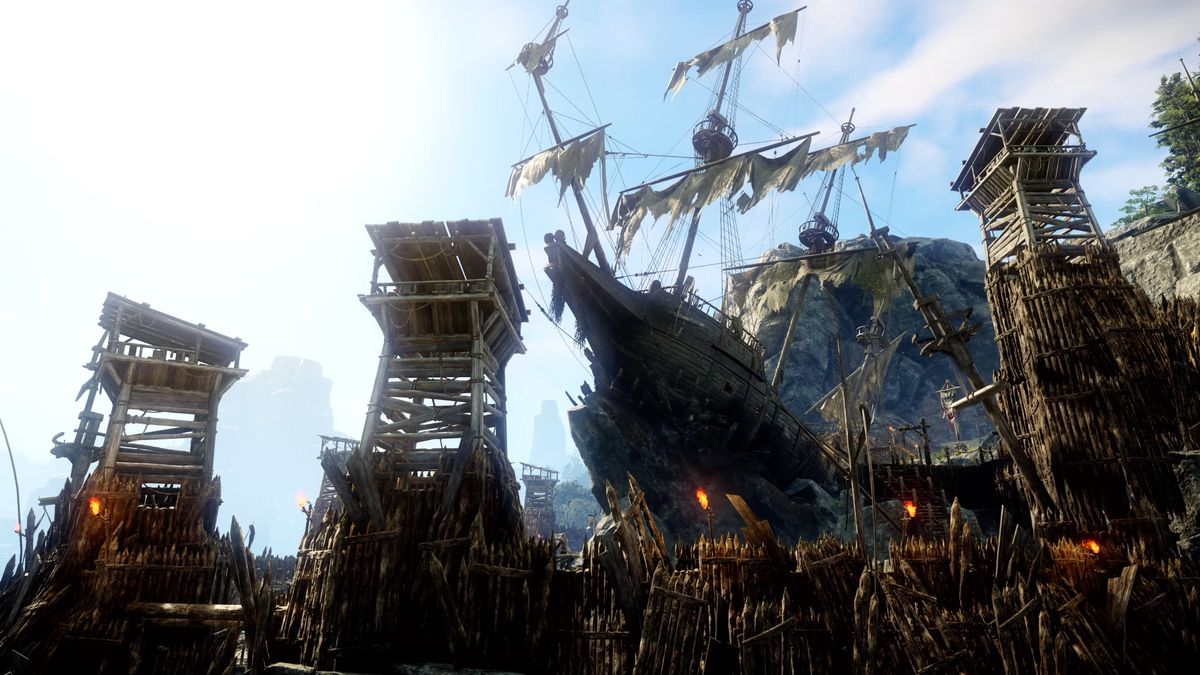 New World hands-on: classic MMO questing with 50v50 territory wars | PC ...