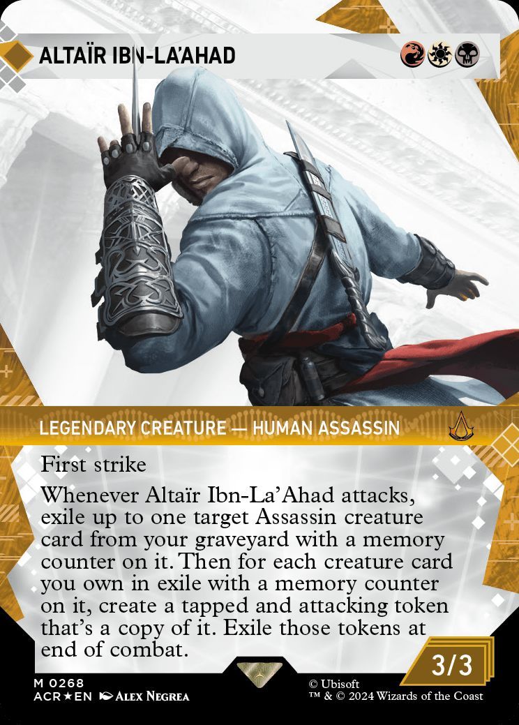 One of the Assassin's Creed cards coming to Magic: The Gathering is ...