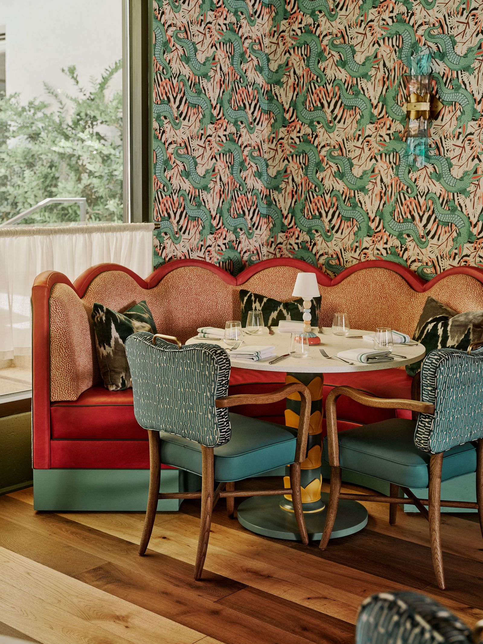 Bar Issi Palm Springs Review: A maximalist setting with Mediterranean ...