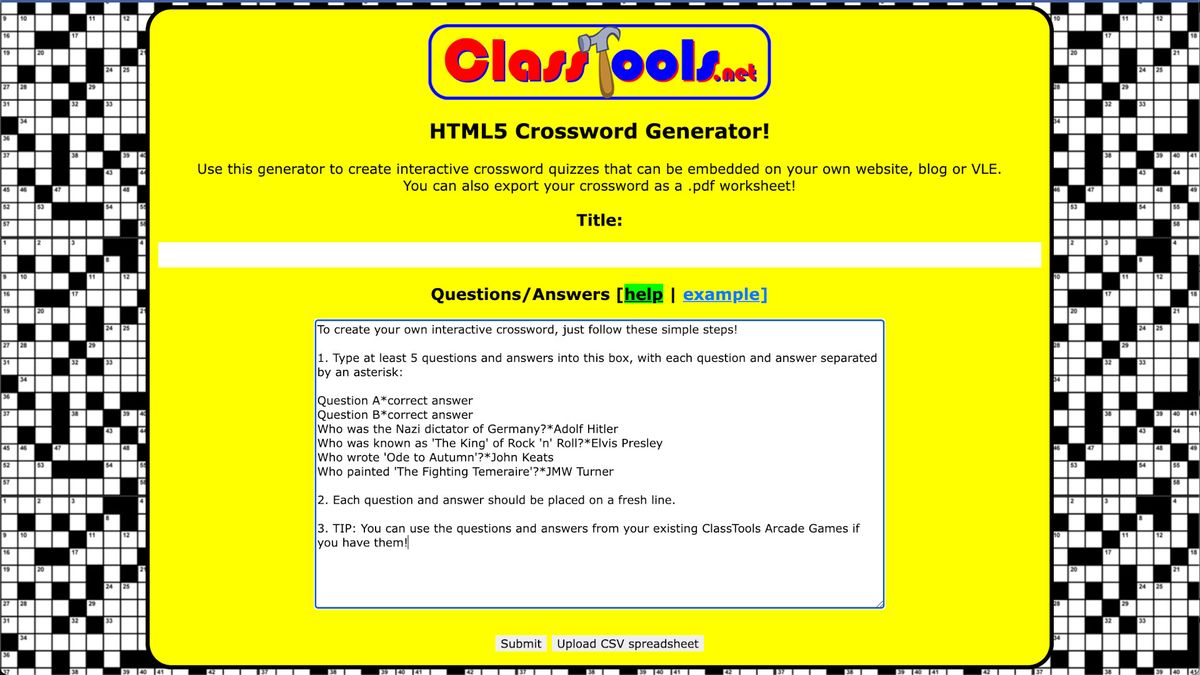 ClassTools: How To Use It to Teach | Tech & Learning