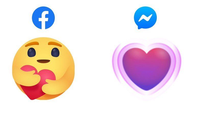 Facebook's new hug and heart reactions let you show how much you care ...