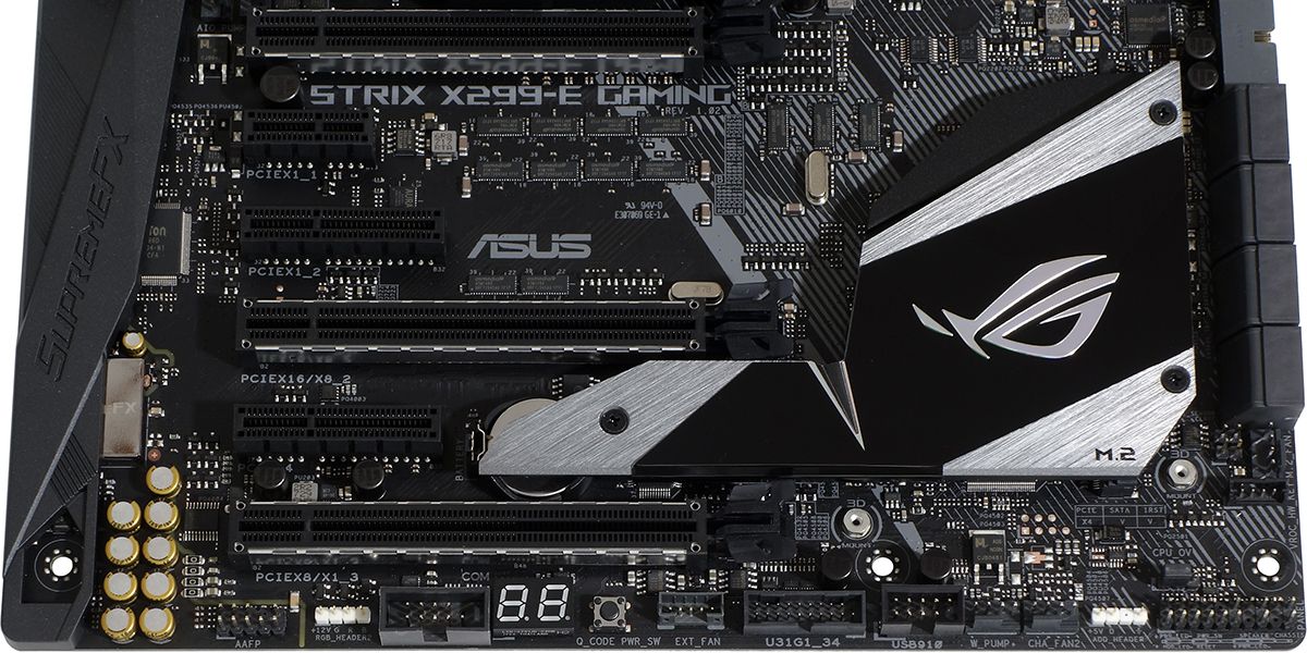 sus ROG Strix X299-E Gaming ATX Motherboard Review: 44-Lane CPU Ready ...