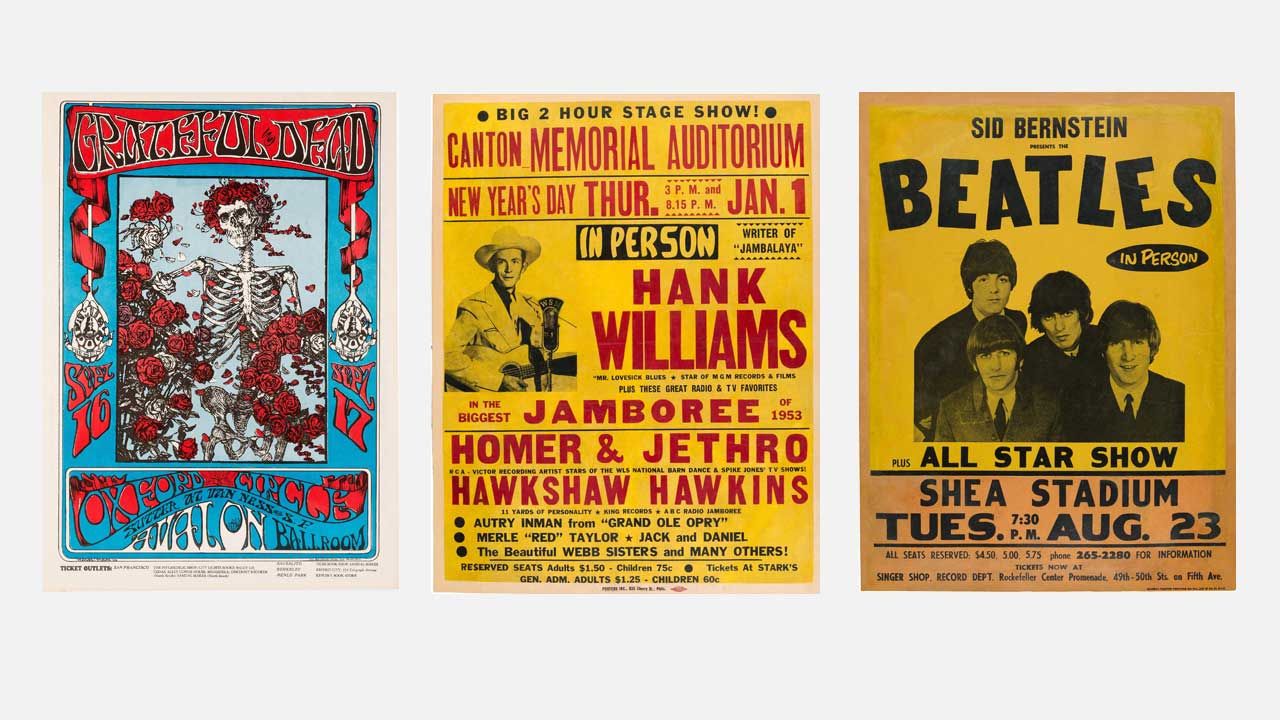 Three concert posters sell for over $100,000 each | Louder