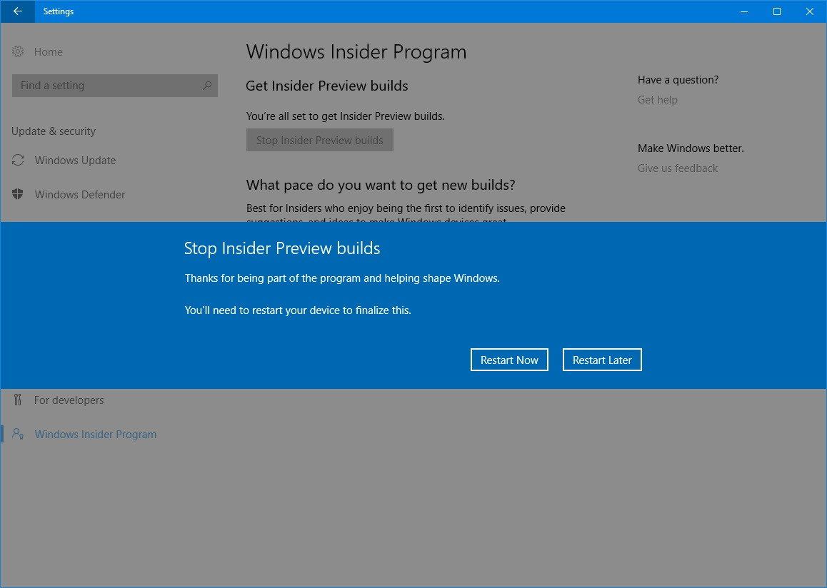 Why Windows Insiders should opt out of the program after the Creators ...