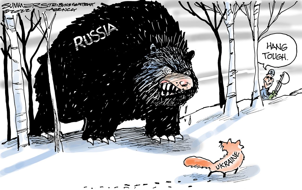 7 cartoons about Putin's Ukraine threat | The Week