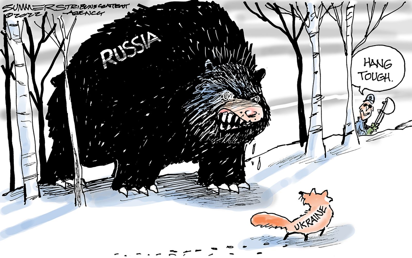 7 cartoons about Putin's Ukraine threat | The Week
