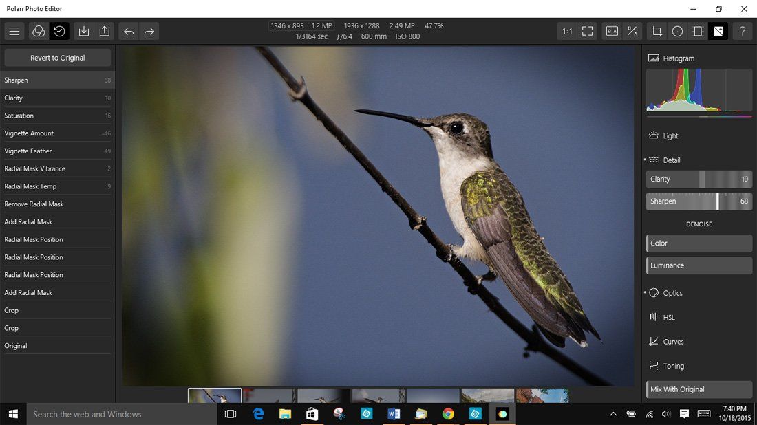 Polarr Photo Editor – a pro-styled editor from the Windows 10 Store ...