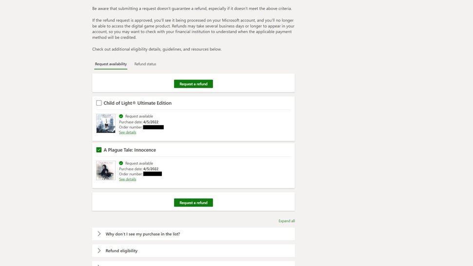 How to get refunds on digital Xbox games and subscriptions | Windows ...
