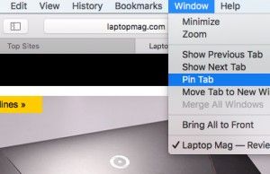 How to Pin a Tab in Safari | Laptop Mag