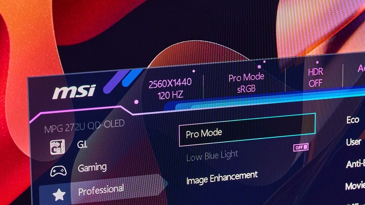 MSI MPG 272URX QD-OLED review: A beast for gaming and productivity | Tom's Guide