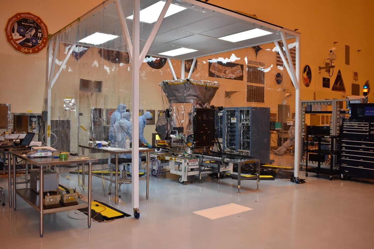 Inside the Clean Room: NASA's Exoplanet-Hunter TESS Gets Prepped for ...