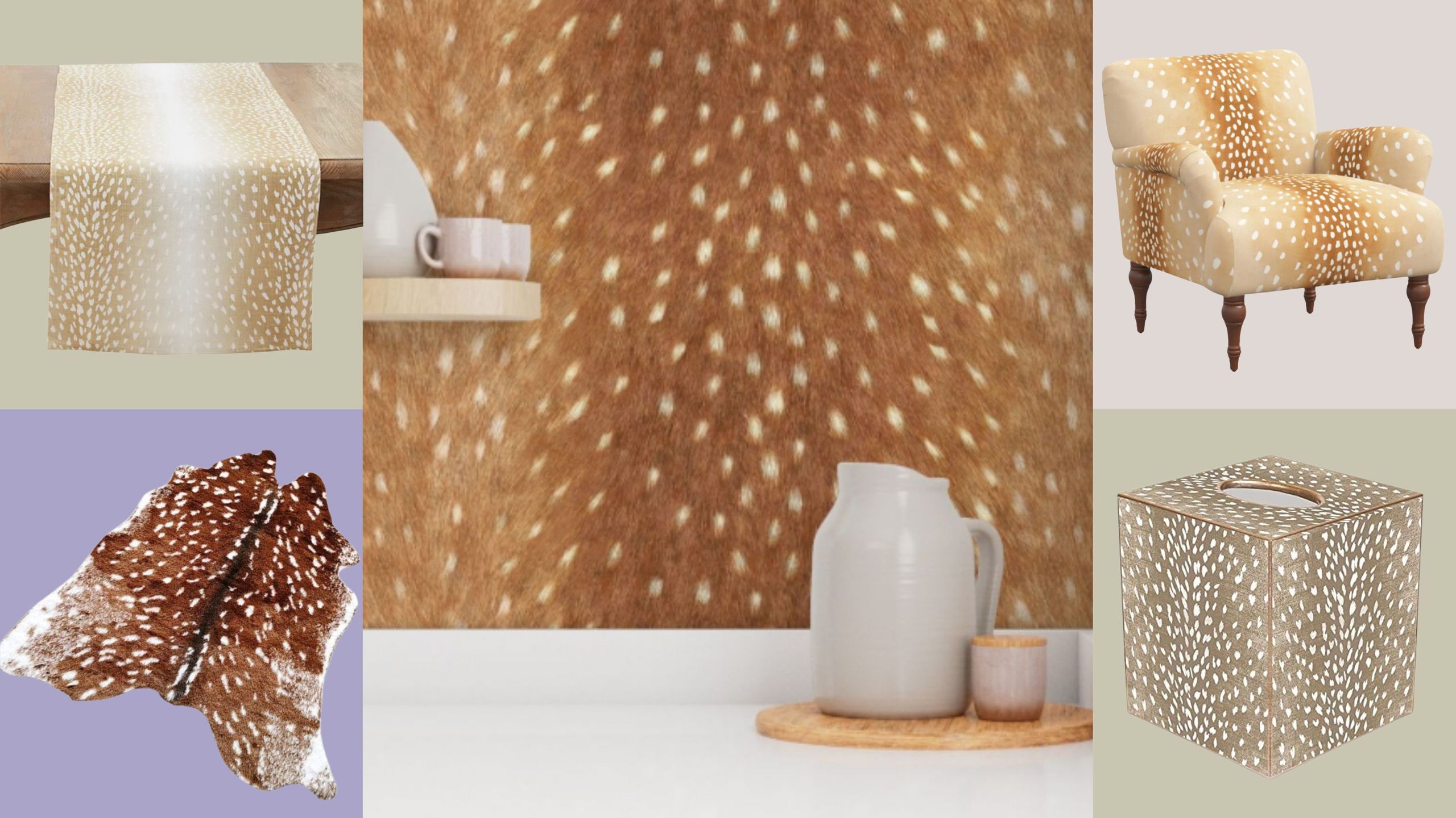 Shop “Fawn” Decor — The New Print We're Spotting Everywhere