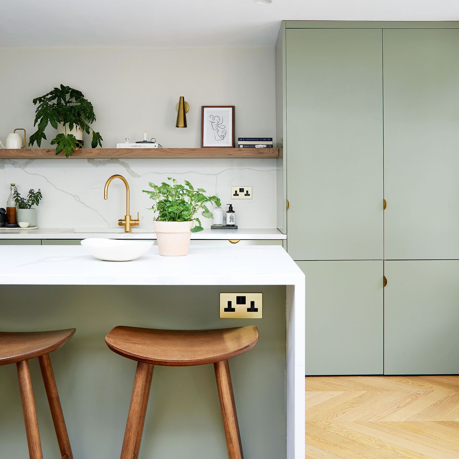 Kitchen island paint ideas to make it the star of the show | Ideal Home