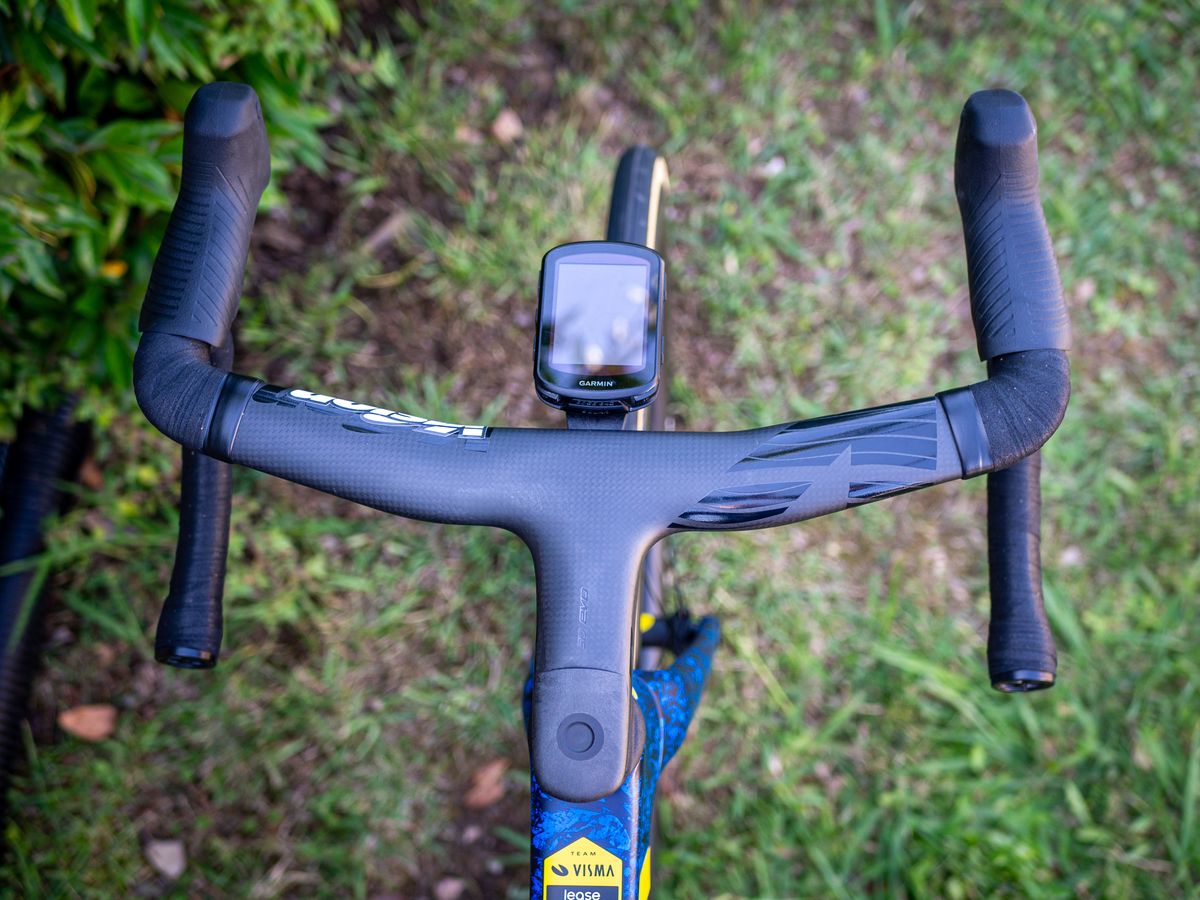 Defending Tour de France champion Jonas Vingegaard’s Cervelo R5 ...