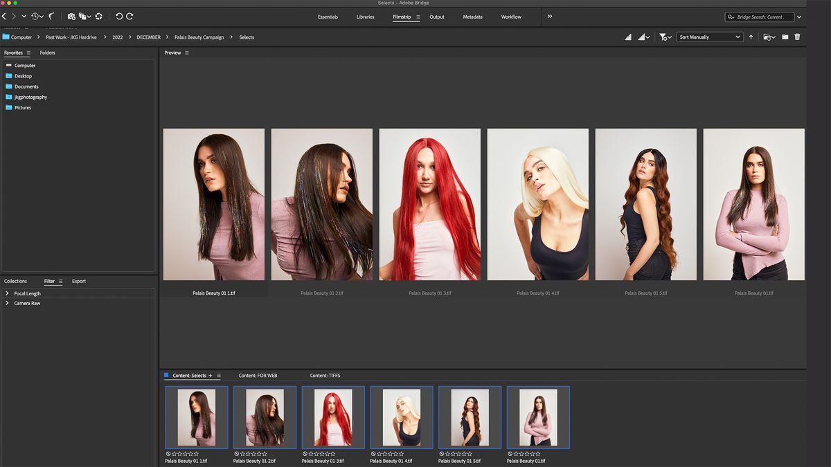 Portrait photography retouching workshop II: Retouch hair like a pro ...